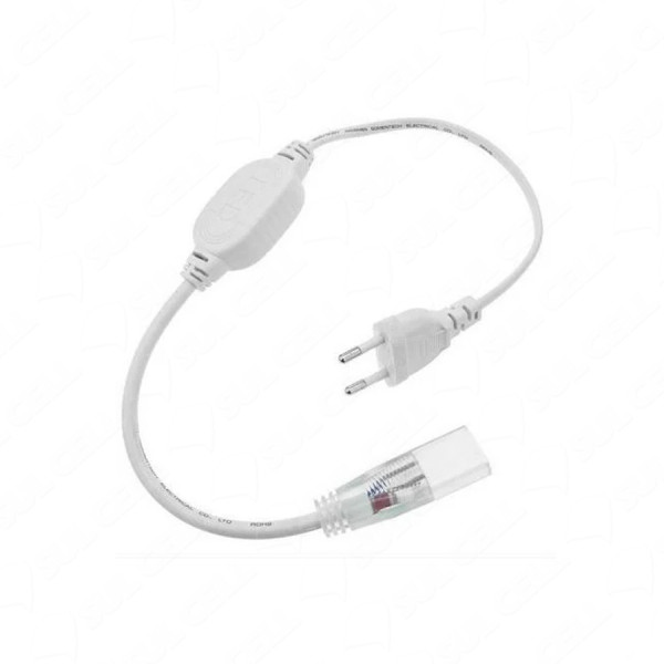 Plug p/ Fita de Led Neon Direto na Rede 220v (NEON-DS-CT) - Natal ...