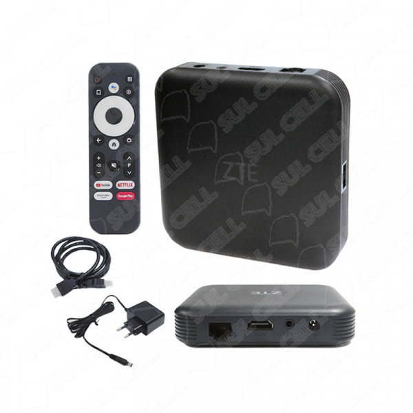 Smart TV Box 4K ZTE B866V2K Space (ZT866) - Conversor / Smart Box ...