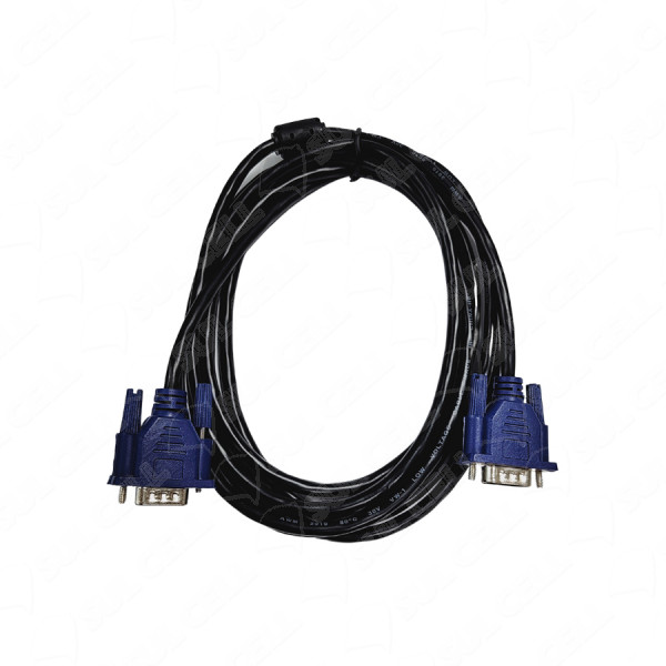 Cabo VGA x VGA Macho c/ Filtro - 3m (AL-VGA-3M) - Cabos e Adaptadores Cabo VGA x VGA Macho c/ Filtro - 3m (AL-VGA-3M) - Cabos e Adaptadores